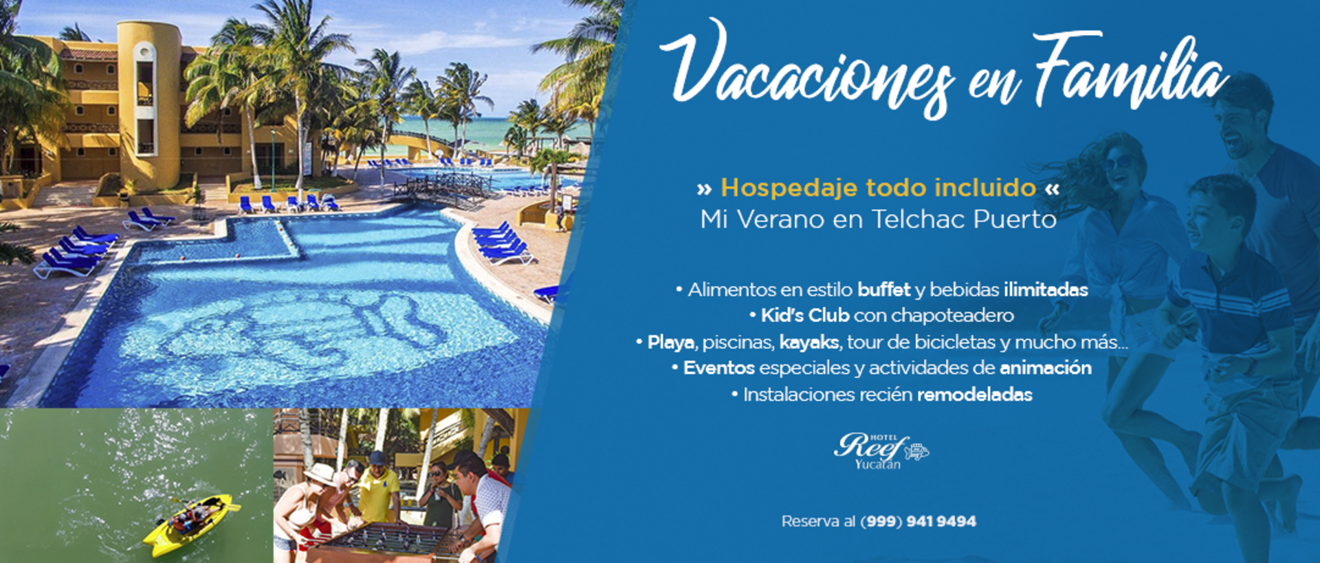 Inicio - Hotel Reef Yucatan - Telchac Puerto - México