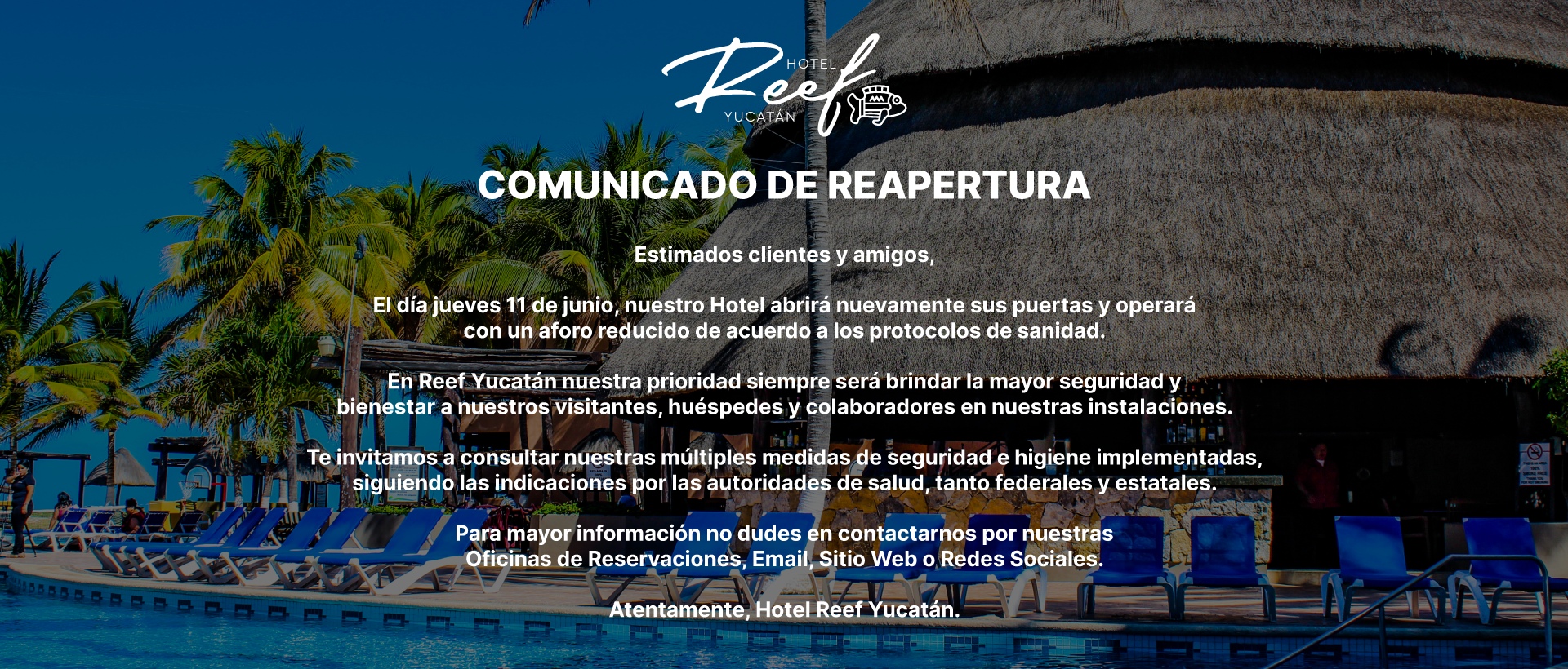 Inicio - Hotel Reef Yucatan - Telchac Puerto - México