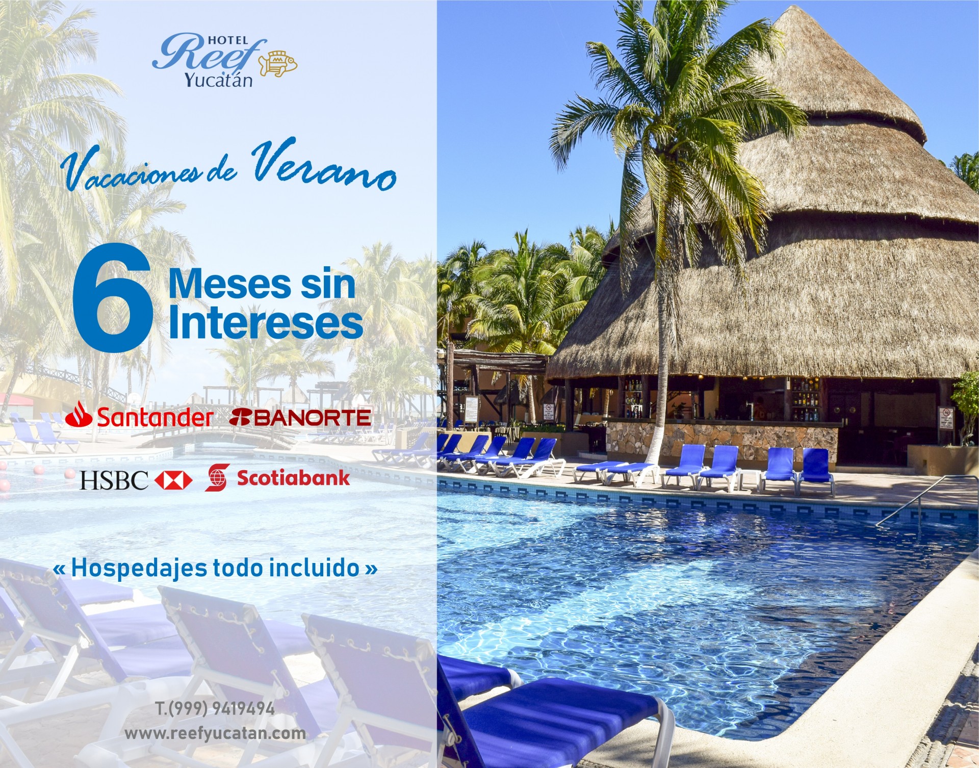 Inicio - Hotel Reef Yucatan - Telchac Puerto - México