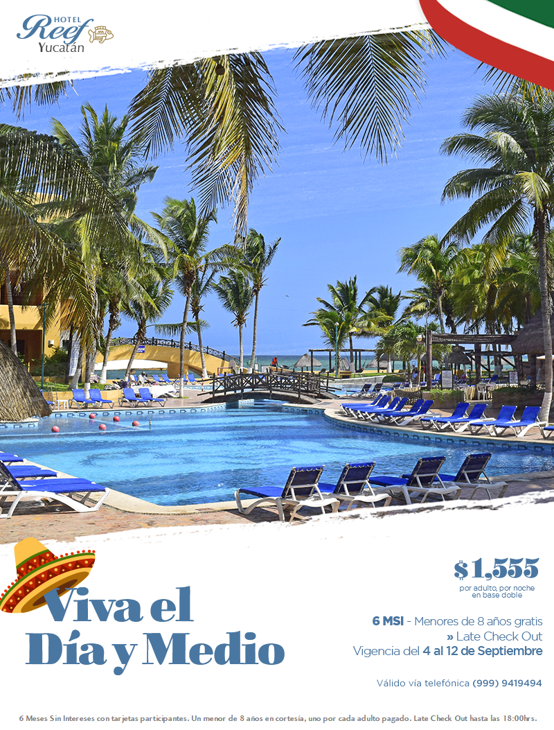Inicio - Hotel Reef Yucatan - Telchac Puerto - México