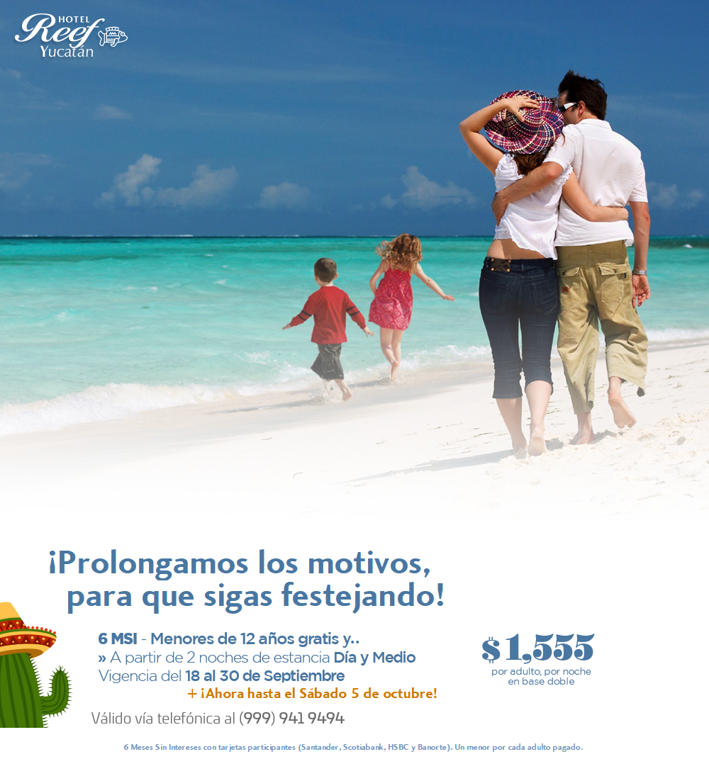 Inicio - Hotel Reef Yucatan - Telchac Puerto - México